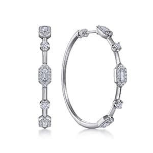10 Diamond Hoop Earring Designs That Add Instant Glamour