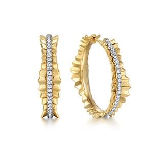 10 Diamond Hoop Earring Designs That Add Instant Glamour