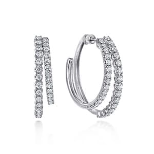 10 Diamond Hoop Earring Designs That Add Instant Glamour