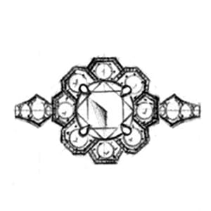 Different Halo Settings in Engagement Rings