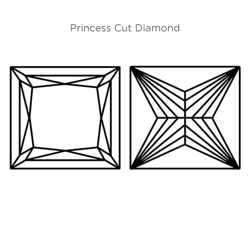 Emerald Cut vs. Princess Cut Diamonds
