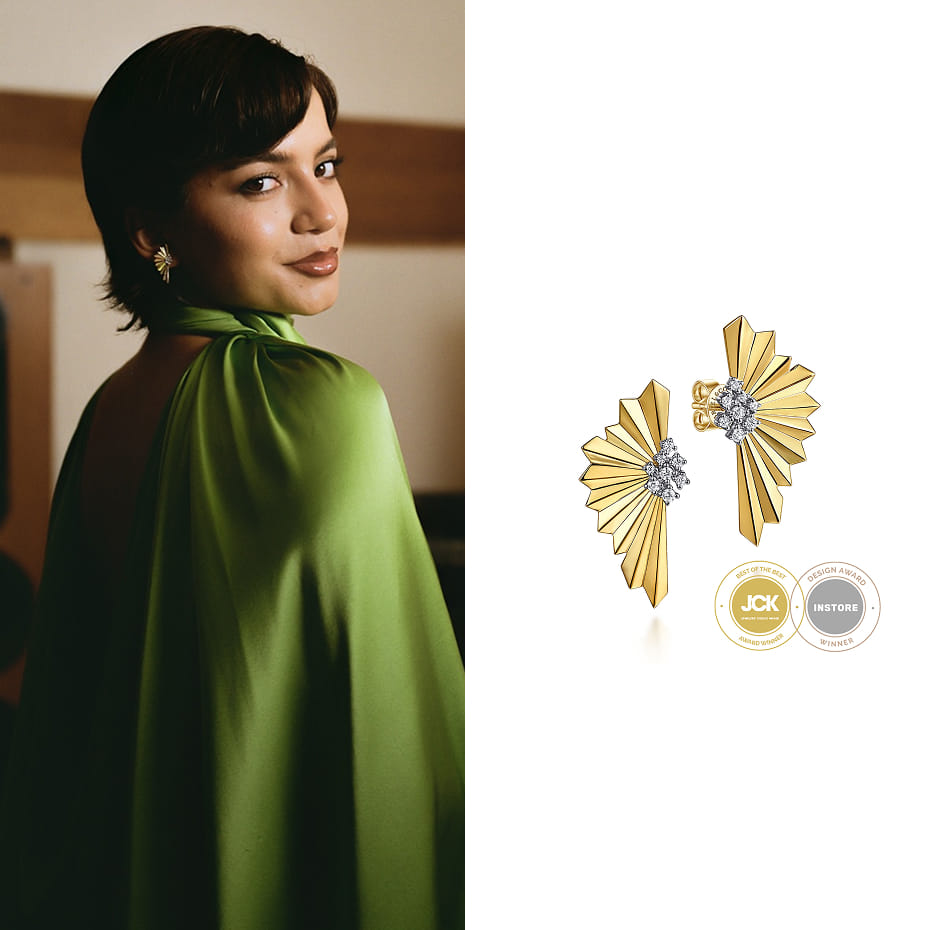 Actress, Isabela Merced, for "The Last of Us" press day wearing Gabriel ...