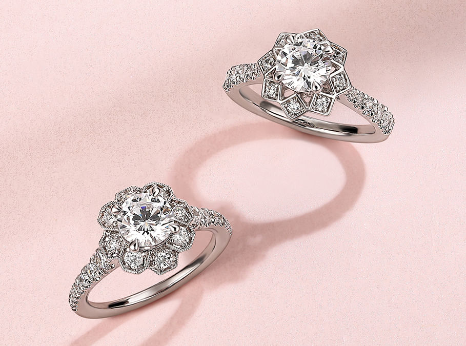 Heavenly Halo Engagement Rings | Gabriel & Co.