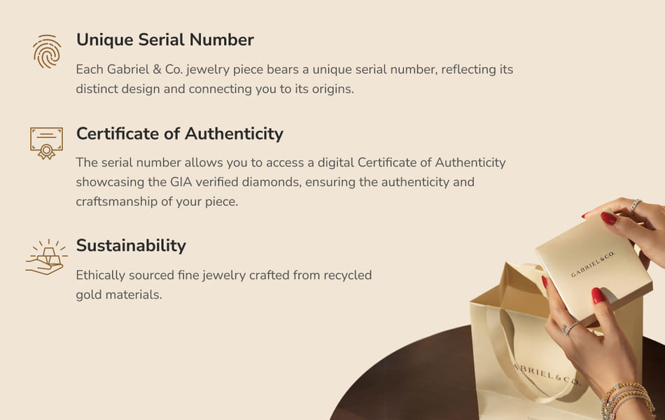 Shop Women's Diamond Engagement Rings Styles @ Gabriel & Co. Store