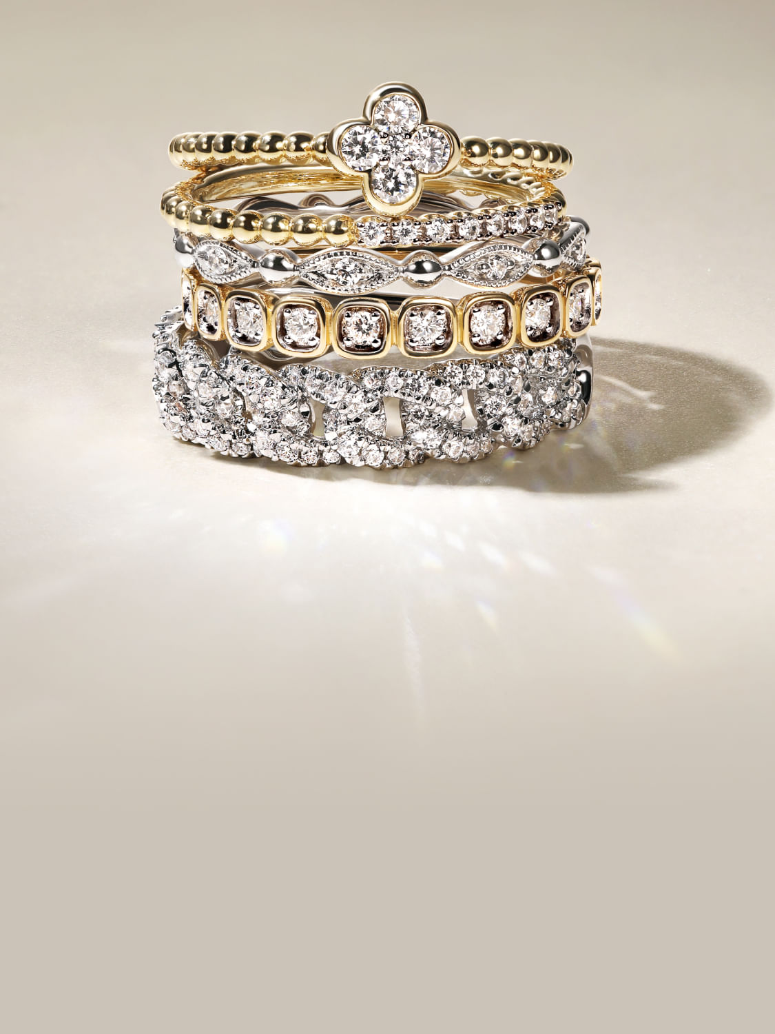 Stackable Rings | Gabriel & Co.