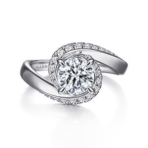 8 Free Form Engagement Ring Designs - Gabriel & Co.