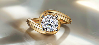 8 Free Form Engagement Ring Designs - Gabriel & Co.